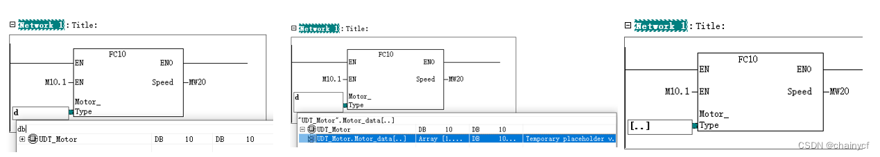 西门子S7-300/400 FC/FB UDT类型数组(引脚)传参使用_西门子300数组传送案例-CSDN博客