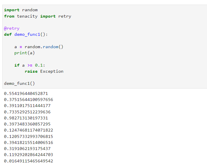 Python 中最强大的错误重试库_python retry-CSDN博客