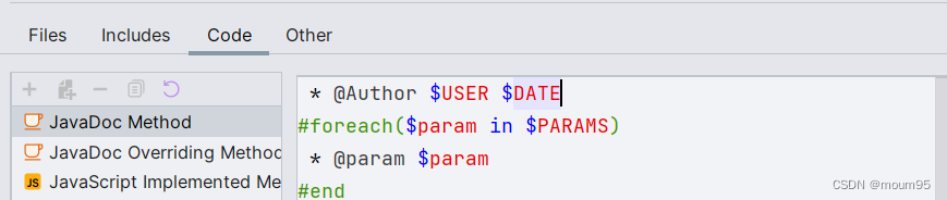 idea如何更改默认方法注释（使用版本为2023/01）（使用/**方式唤出的javadoc）_idea修改默认注释-CSDN博客
