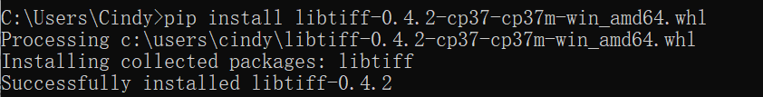 python3.7 安装libtiff-0.4.2_pylibtiff-0.4.2-CSDN博客