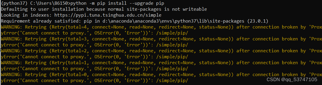 Pip指令 Fatal Error In Launcher 显示迁移环境前的python路径 Pip 指令报错 Fatal Error Csdn博客
