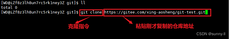 【Linux】Git超详细教程：手把手教你(gitee版)--版本管理+远程仓库克隆（初学者必看！！！）_linux gitee-CSDN博客