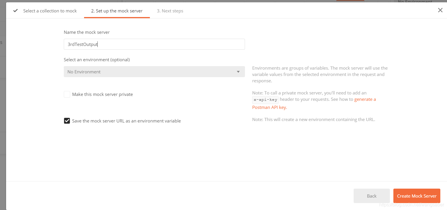 使用Postman的Mock Server进行模拟接口服务_postman支持 mock server下载-CSDN博客