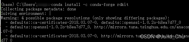 windows10安装RDKit化学信息学python库（通过anaconda）_rdkit的python3.6版本安装-CSDN博客
