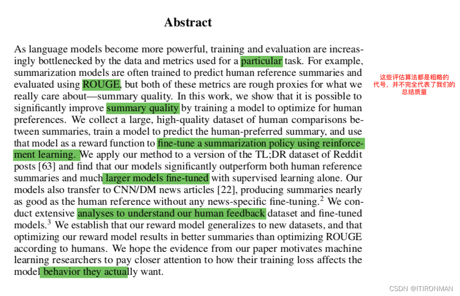 Learning to summarize from human feedback导读（1）-CSDN博客