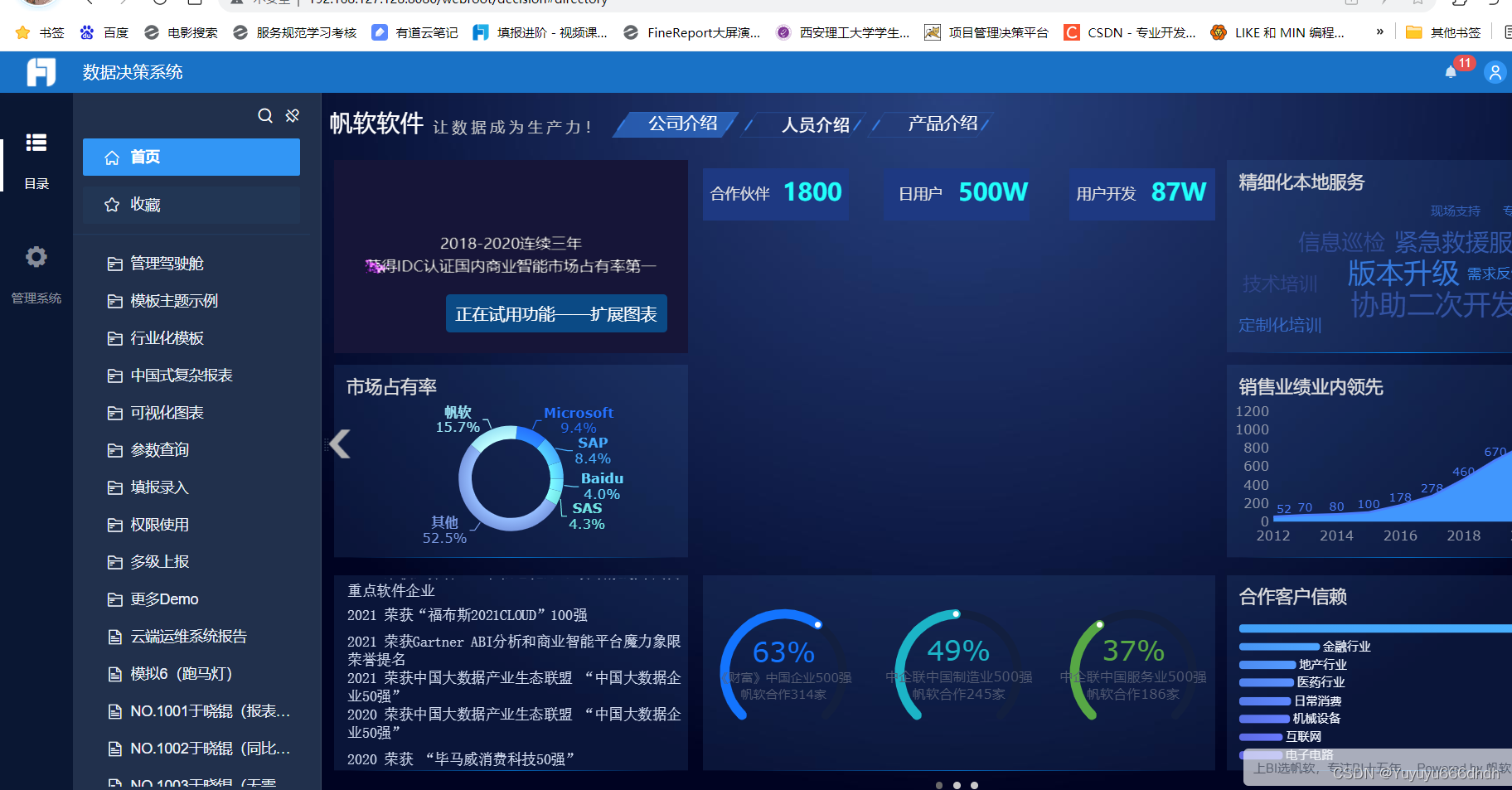 Linux下Tomcat服务器Finereport部署_finereport11 linux 登录-CSDN博客