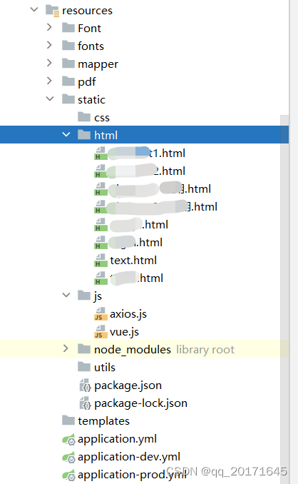 html（elementUI）整合springboot，通过controller跳转对应的html页面_springboot web html element-CSDN博客