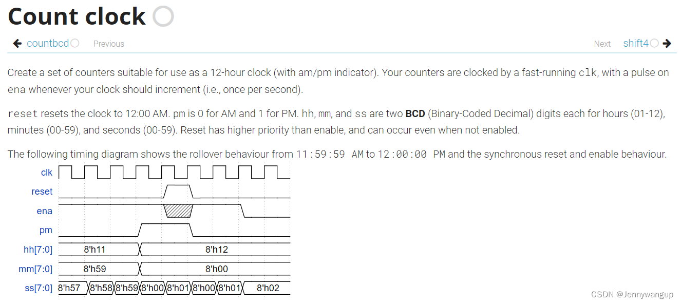 HDLBits Count clock-12hour clock-CSDN博客