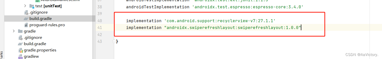 Android 实现 RecyclerView下拉刷新，SwipeRefreshLayout上拉加载_android swiperefreshlayout 下拉刷新 上拉加载-CSDN博客