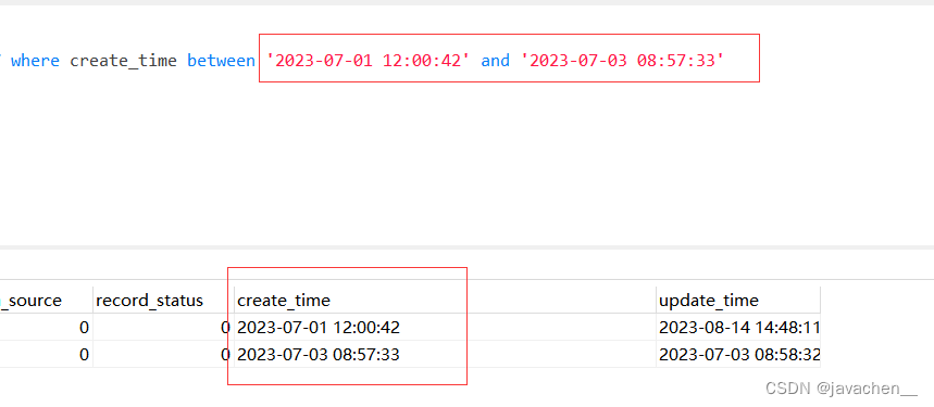 mysql between and 和 大于小于的区别_mysql beween 和大于小于区别-CSDN博客