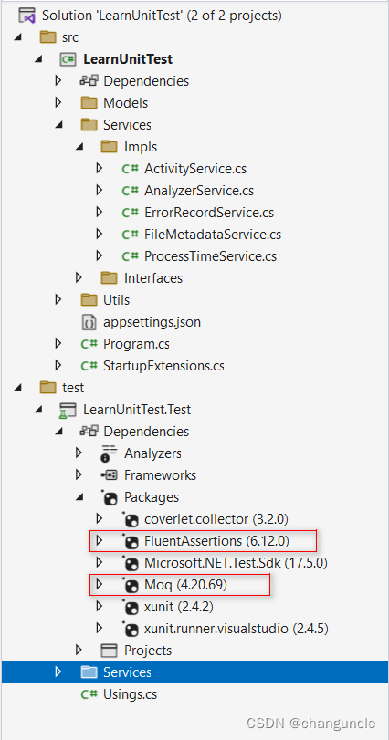 XUnit单元测试（实际项目）——看完不会用你打我-CSDN博客