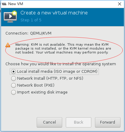 “KVM is not available”的相应解决方案-CSDN博客