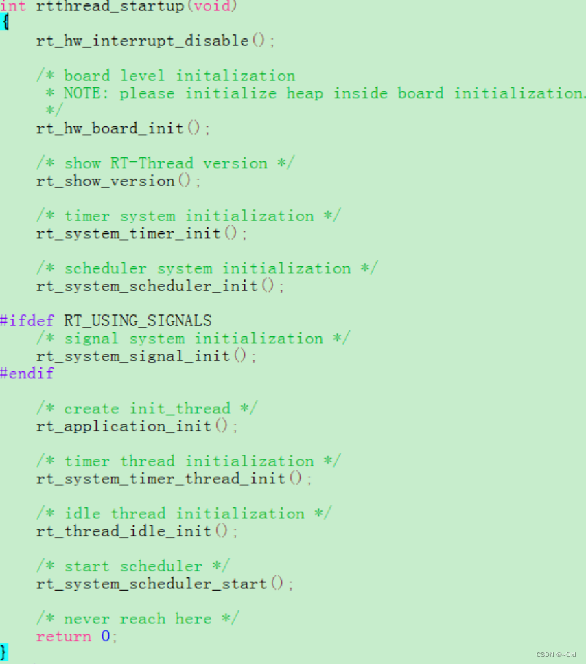 RT-Thread启动流程_rtthread启动流程-CSDN博客