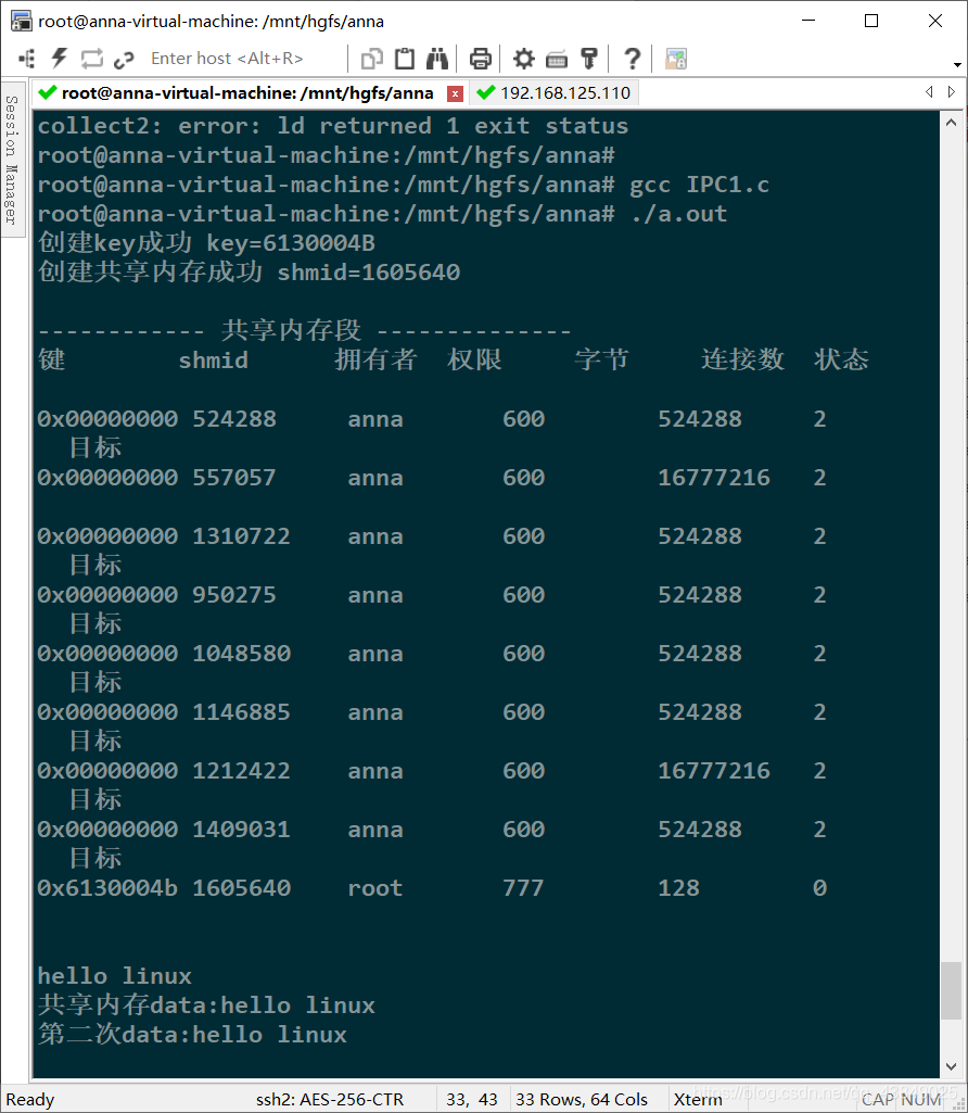 使用IPC删除共享内存-CSDN博客