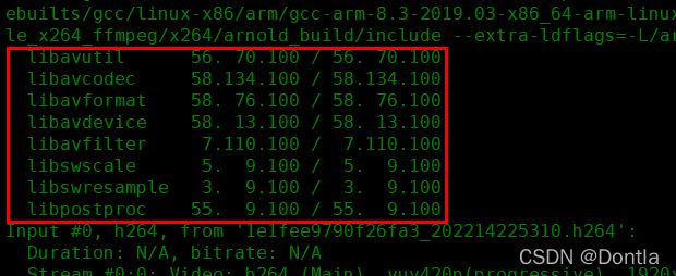 armv7_32运行ffmpg提示：WARNING: library configuration mismatch（库文件不匹配）-CSDN博客