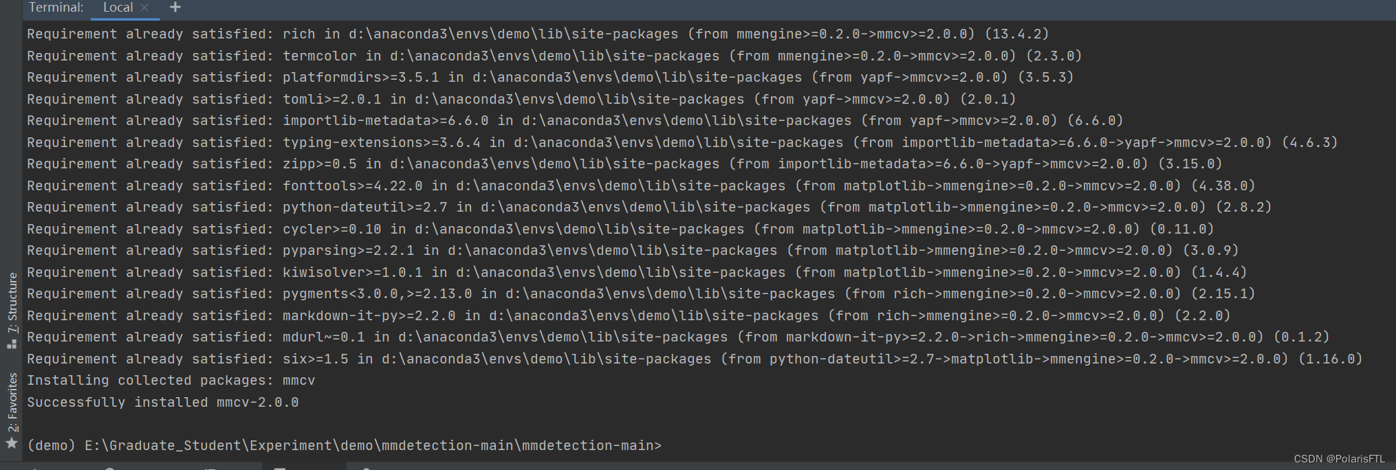 手把手教你如何配置mmdetection并训练（win10环境）_mmdetection环境配置-CSDN博客