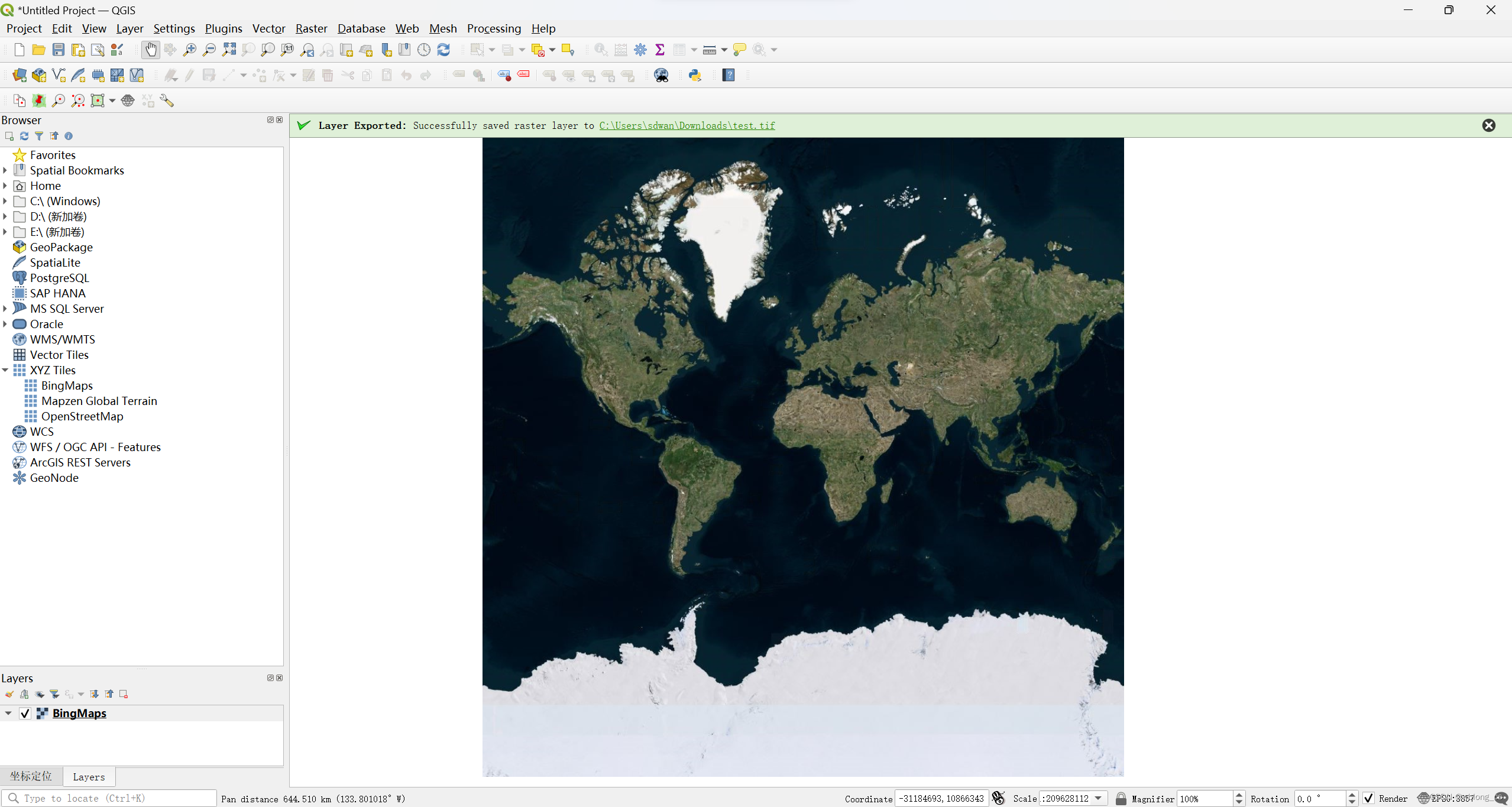 QGIS 加载在线XYZ地图图层_qgis加载xyz-CSDN博客