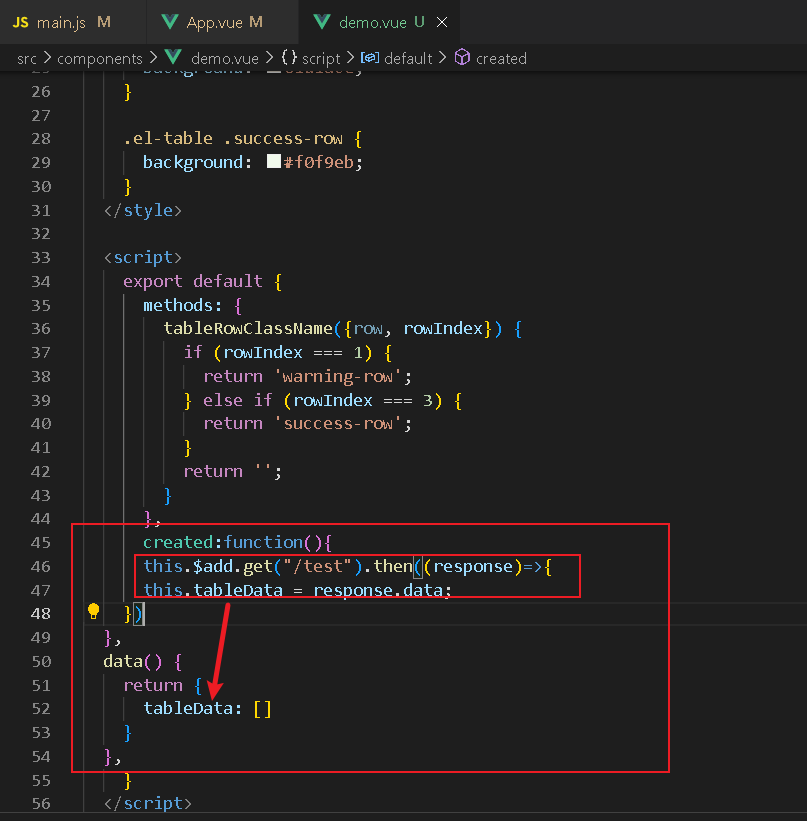 手摸手vue2+Element-ui整合Axios_vue2+element ui-CSDN博客