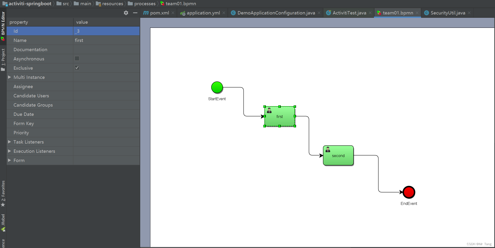 SpringBoot 整合 Activiti7_springboot整合activiti7-CSDN博客