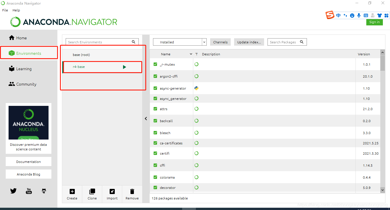 anaconda下配置R子环境并配置jupyter notebook的R Kernel_anaconda 如何安装r 及 jupyter r ...