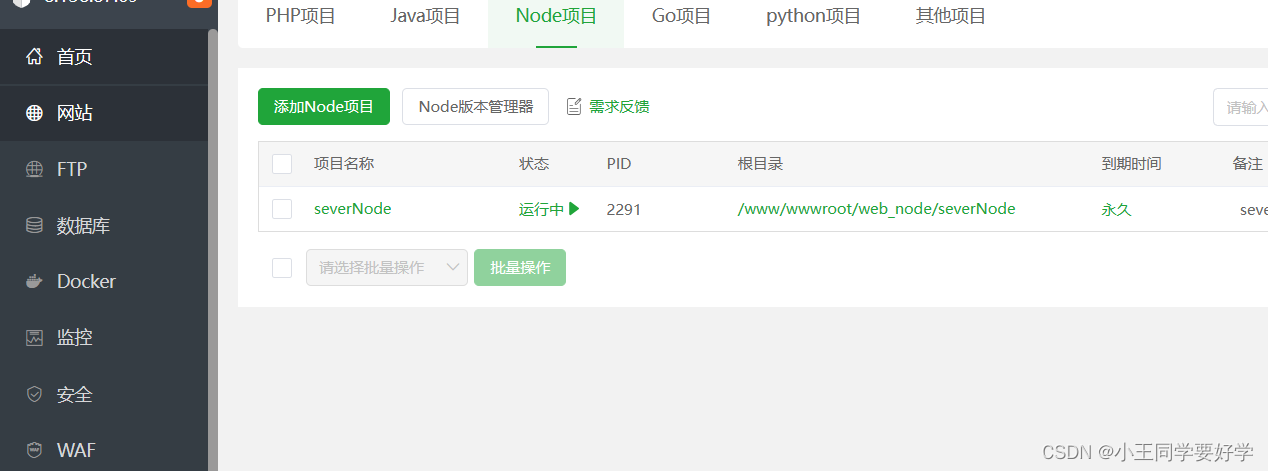 部署node+vue3+vite的项目（宝塔面板+mysql+阿里云）_宝塔部署vue3项目-CSDN博客