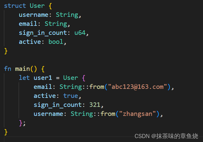 （十四）Rust 定义和实例化struct_rust 根据类型创建实例-CSDN博客