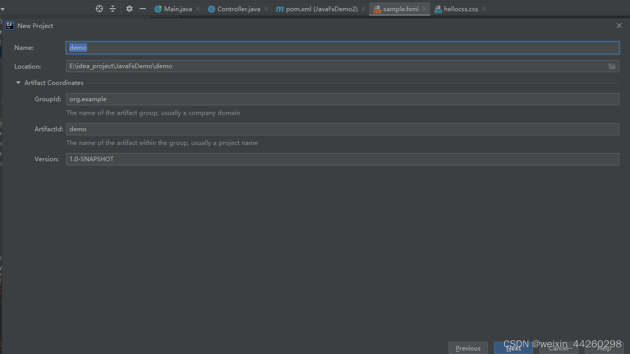 Maven方式开发JavaFX_javafx maven-CSDN博客