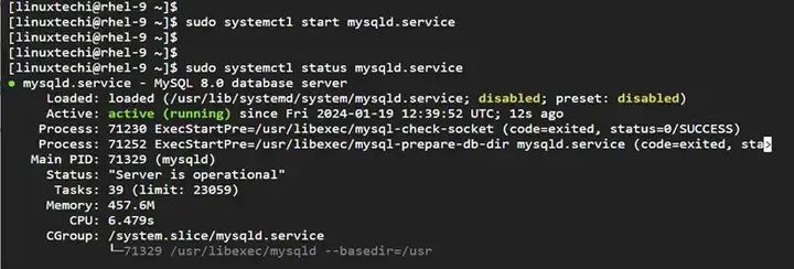如何在 RHEL 9 / Rocky Linux 9 上安装 MySQL ？_rehl9如何安装mysql8-CSDN博客