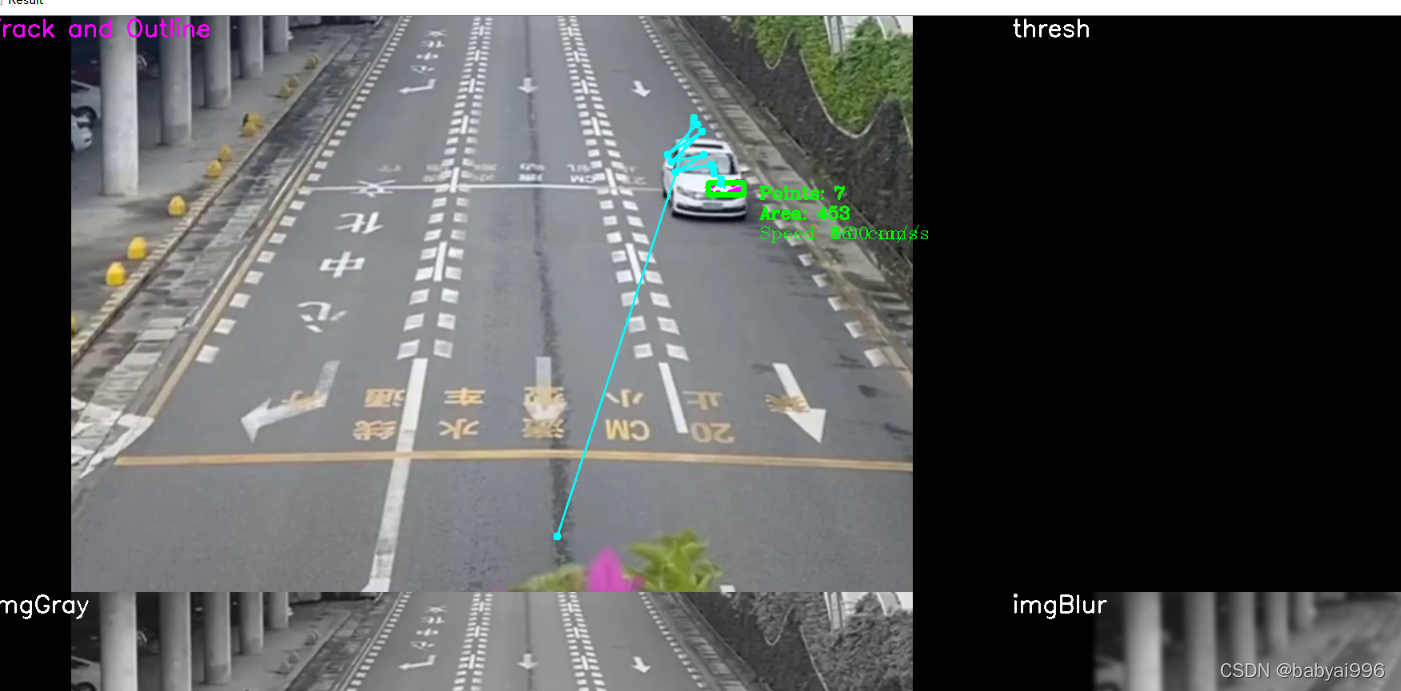 python opencv车辆测速视频汽车速度检测入侵检测测速_入侵 测速-CSDN博客