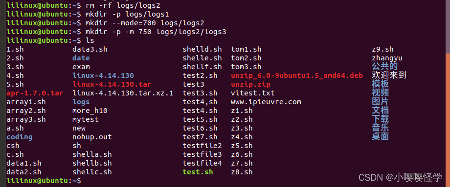 Linux命令 || mkdir命令&rmdir命令&cd命令&ls命令&ln命令&chown命令&umask 命令&chgrp 命令 ...