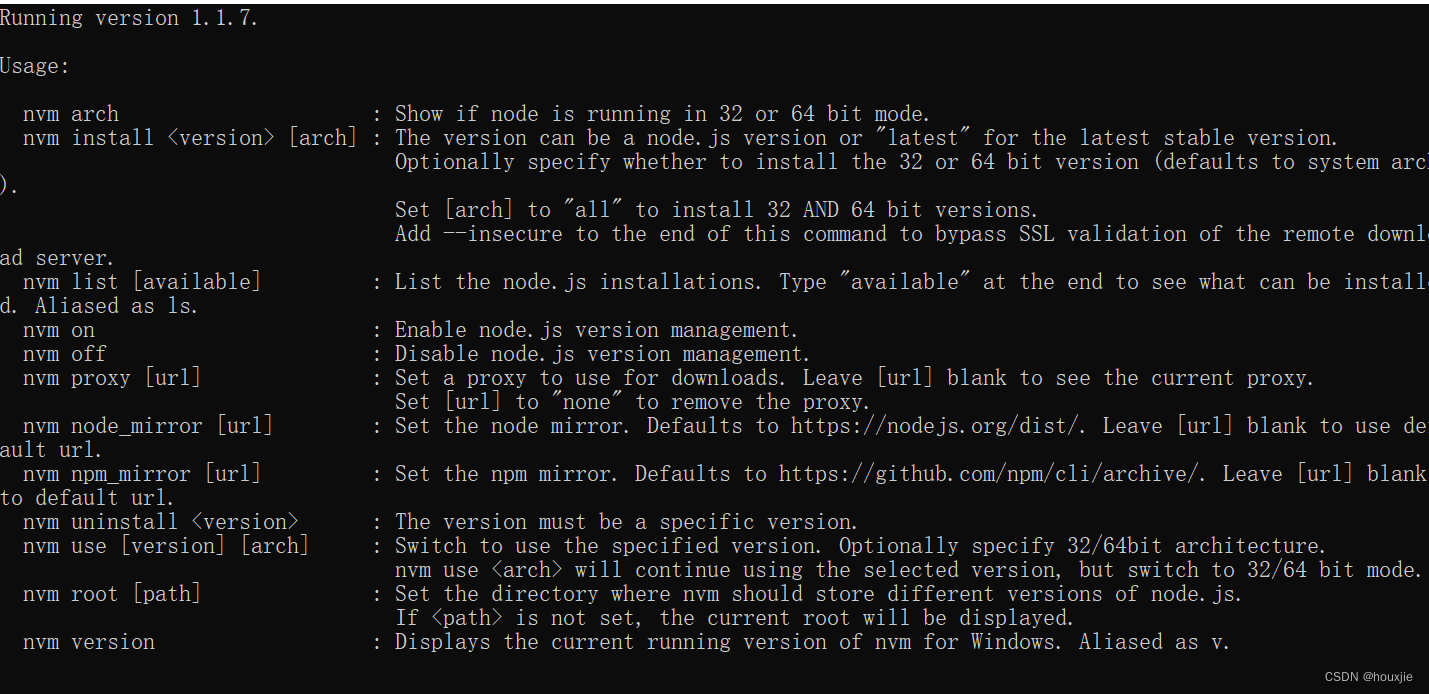 nvm1.1.17版本安装node-CSDN博客