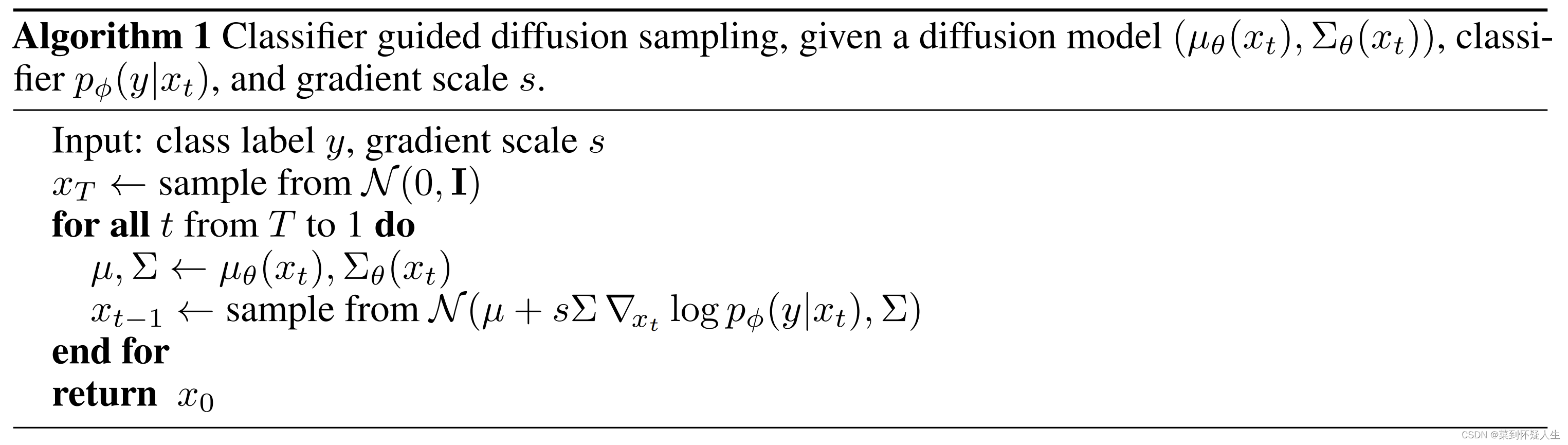 深度学习（生成式模型）——Classifier Guidance Diffusion-CSDN博客