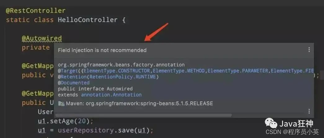 为什么禁止在SpringBoot项目中使用@Autowired注解？-CSDN博客