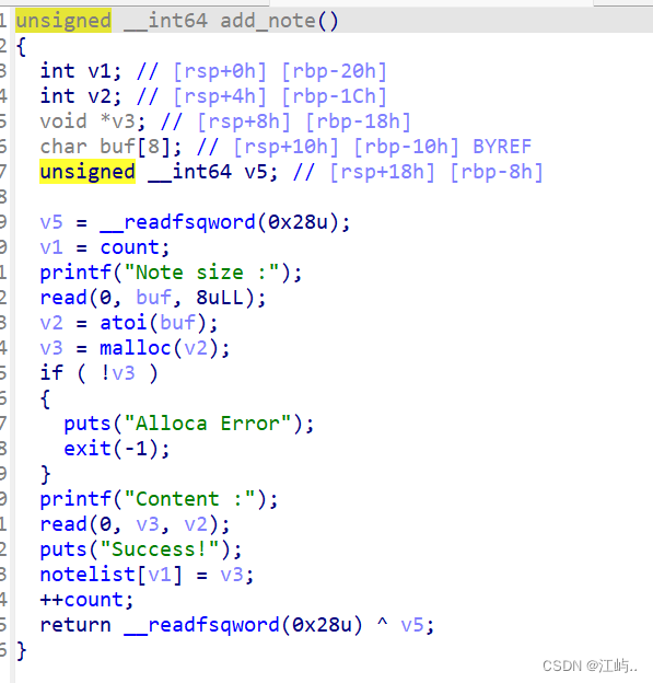 初学堆 Uaf漏洞及double Free 利用手法（libc223） Csdn博客 