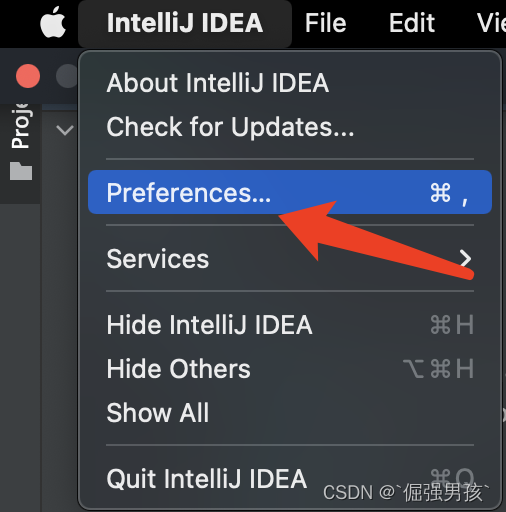 配置快捷键：preferences>keymap,-CSDN博客