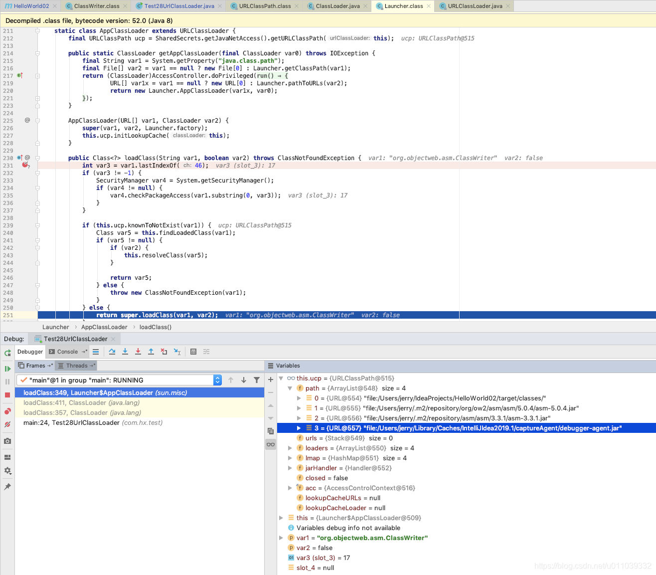 40 classpath中存在多个jar存在同限定名的class classloader会如何加载_javac classpath多个jar-CSDN博客