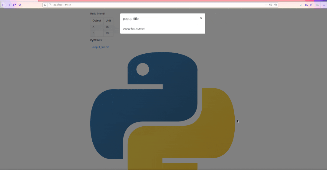 用 Python 开发交互式 Web 应用，So easy_pywebio效果图-CSDN博客
