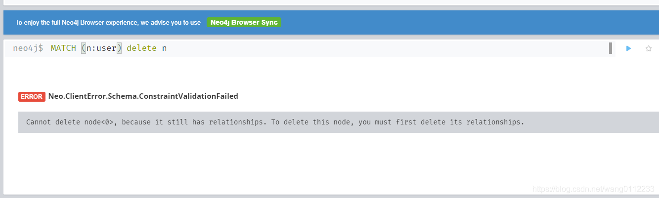 neo4j 删除节点，删除节点和节点之间的关系，删除重复节点_cannot delete node , because it still has relat-CSDN博客