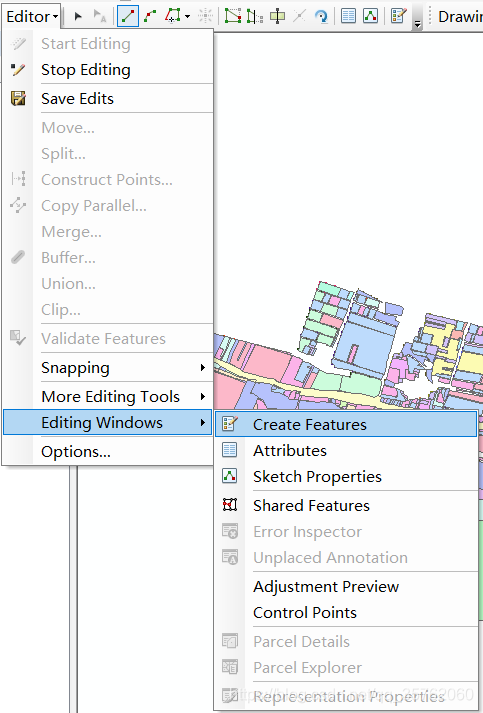 ArcMap 小知识（2）：矢量绘制_create features-CSDN博客