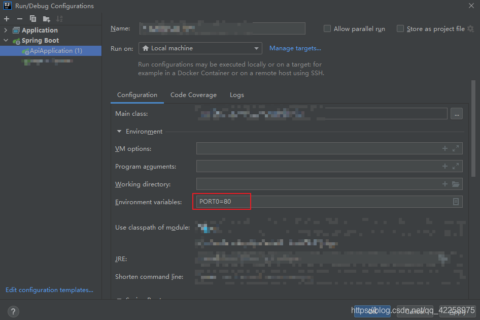 springboot项目启动Could not resolve placeholder错误解决_could not resolve placeholder 'spring.domain ...