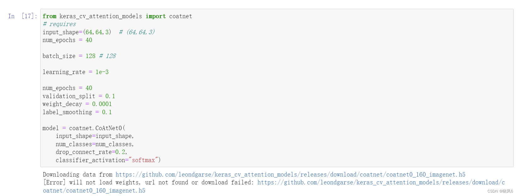 No module named ‘keras_cv_attention_models‘_keras-cv-attention-models-CSDN博客