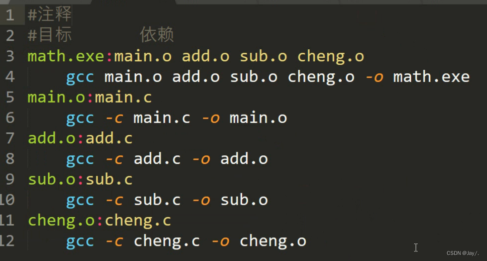 Linux学习（二）Makefile与GCC_makefile选择gcc-CSDN博客