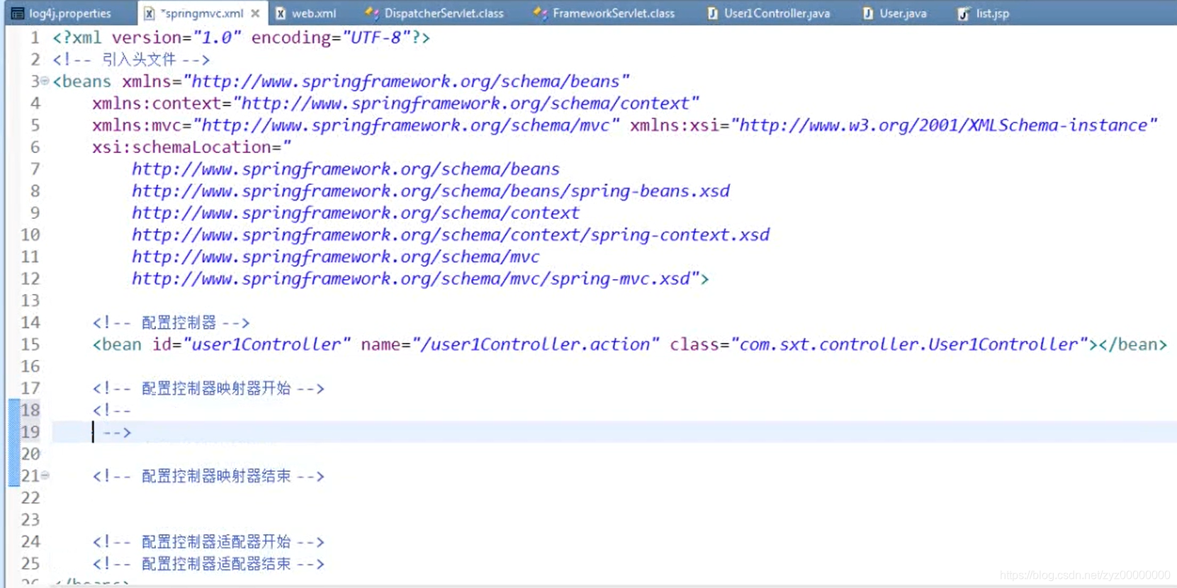 Springmvc的webxml和springmvcxml配置springmvc Webxml配置和springmvcxml Csdn博客