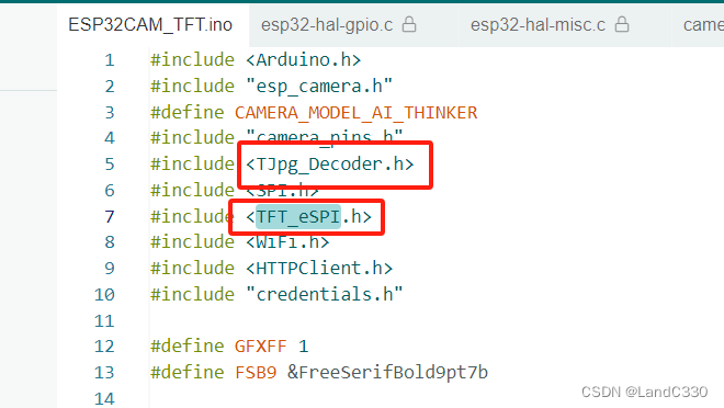 基于esp32cam摄像头的实时画面在tft彩屏的显示_esp32cam tft-CSDN博客