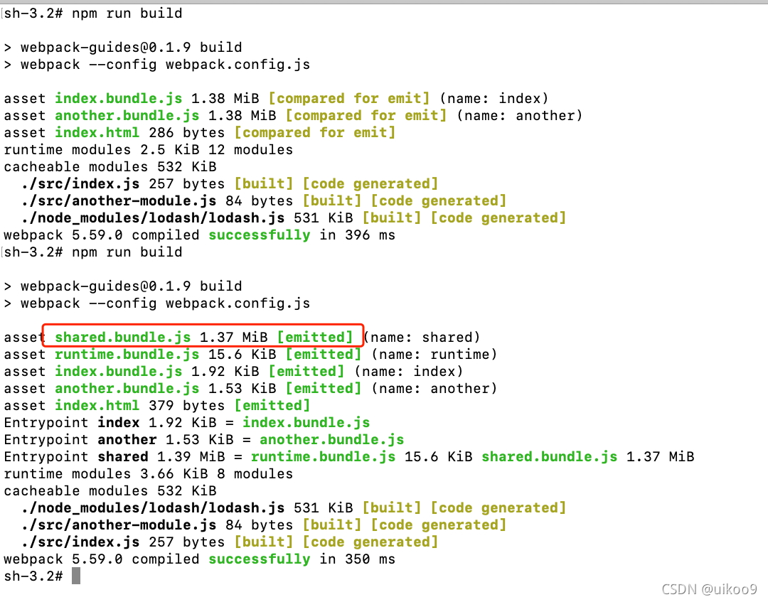 webpack手册-05-Code Splitting_webpack5 code split 抽出 lodash-CSDN博客
