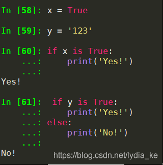 python中if语句判断元素是否存在于列表中——if x: / if x is True: / if x == True: 的区别 ...