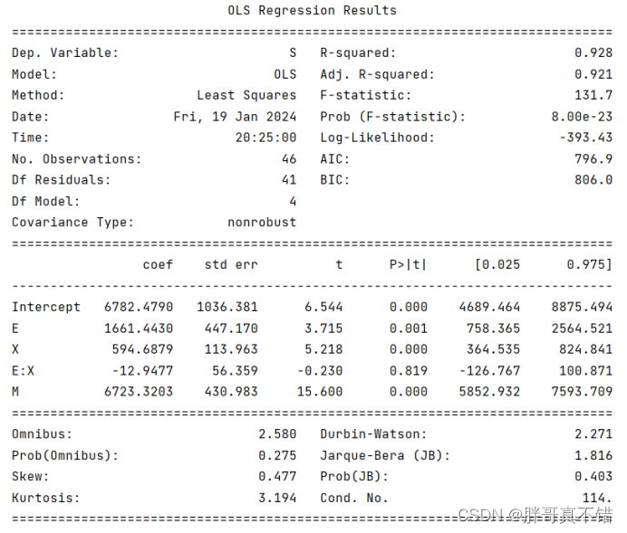 Python实现基于多元线性回归模型进行统计学相互作用和方差分析anova算法项目实战python多元方差分析 Csdn博客