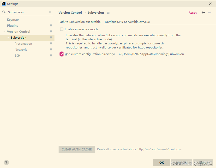 idea2021配置使用SVN_idea2021配置svn-CSDN博客