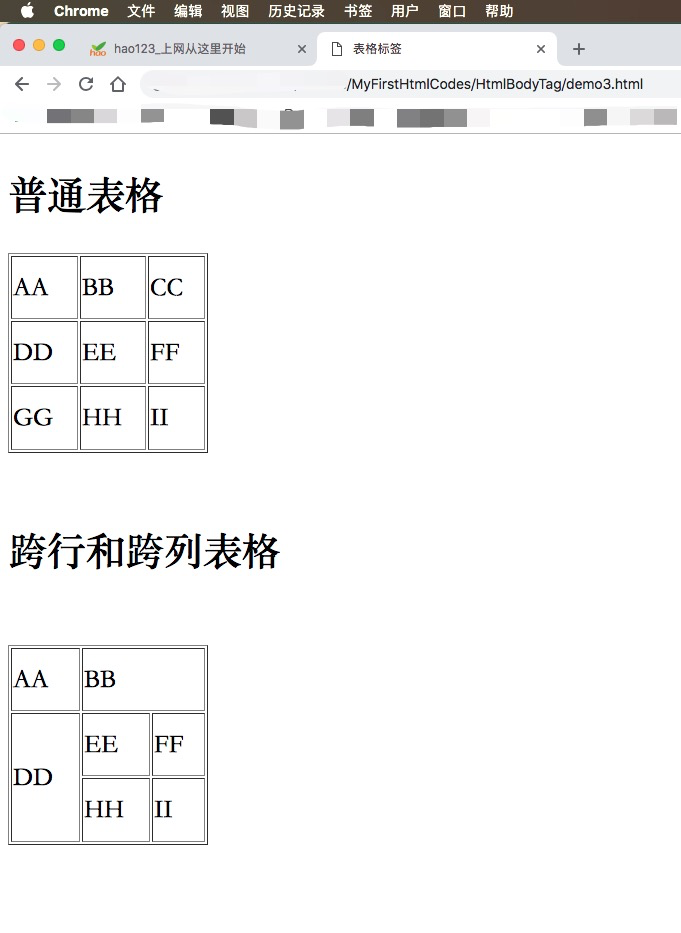 HTML基础：table、tr、td表格标签的简单应用_html tr td标签-CSDN博客