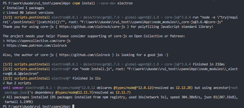 cnpm : 无法加载文件 node_global\cnpm.ps1，因为在此系统上禁止运行脚本-CSDN博客